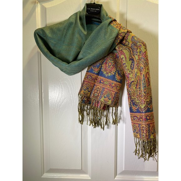 Accessories | Luxurious Paisley Pattern Scarfwrapshawl New | Poshmark
